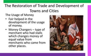 Development of towns and cities in the Medieval Period | PPTX