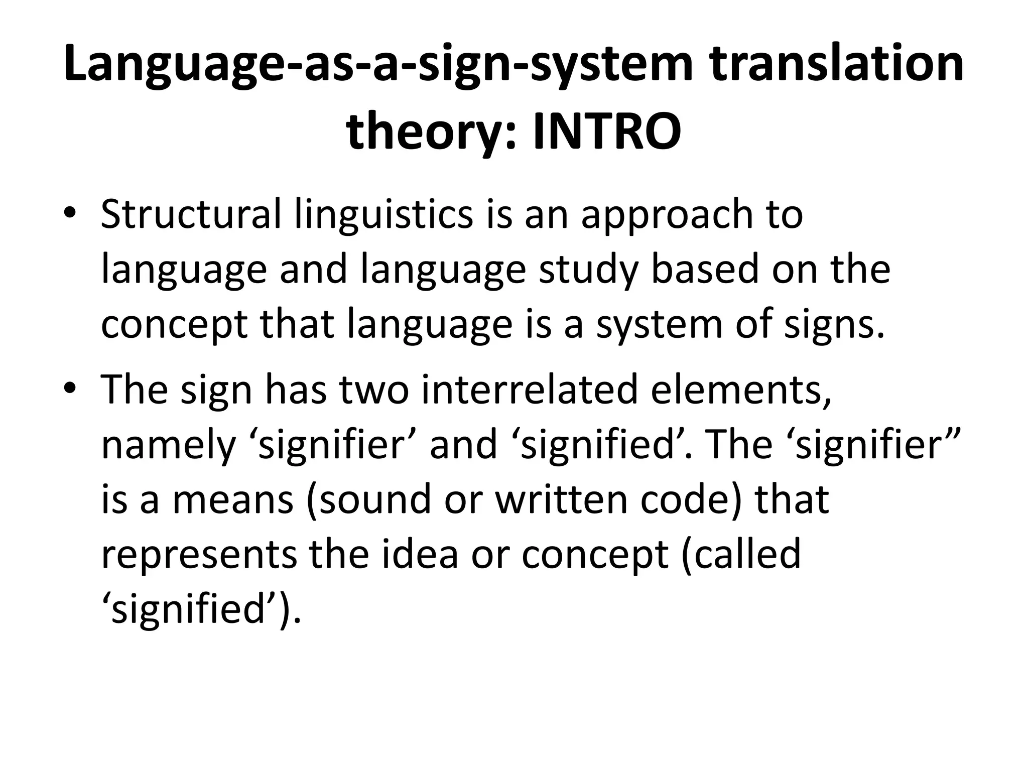 Development of translation theory (ling) | PPTX