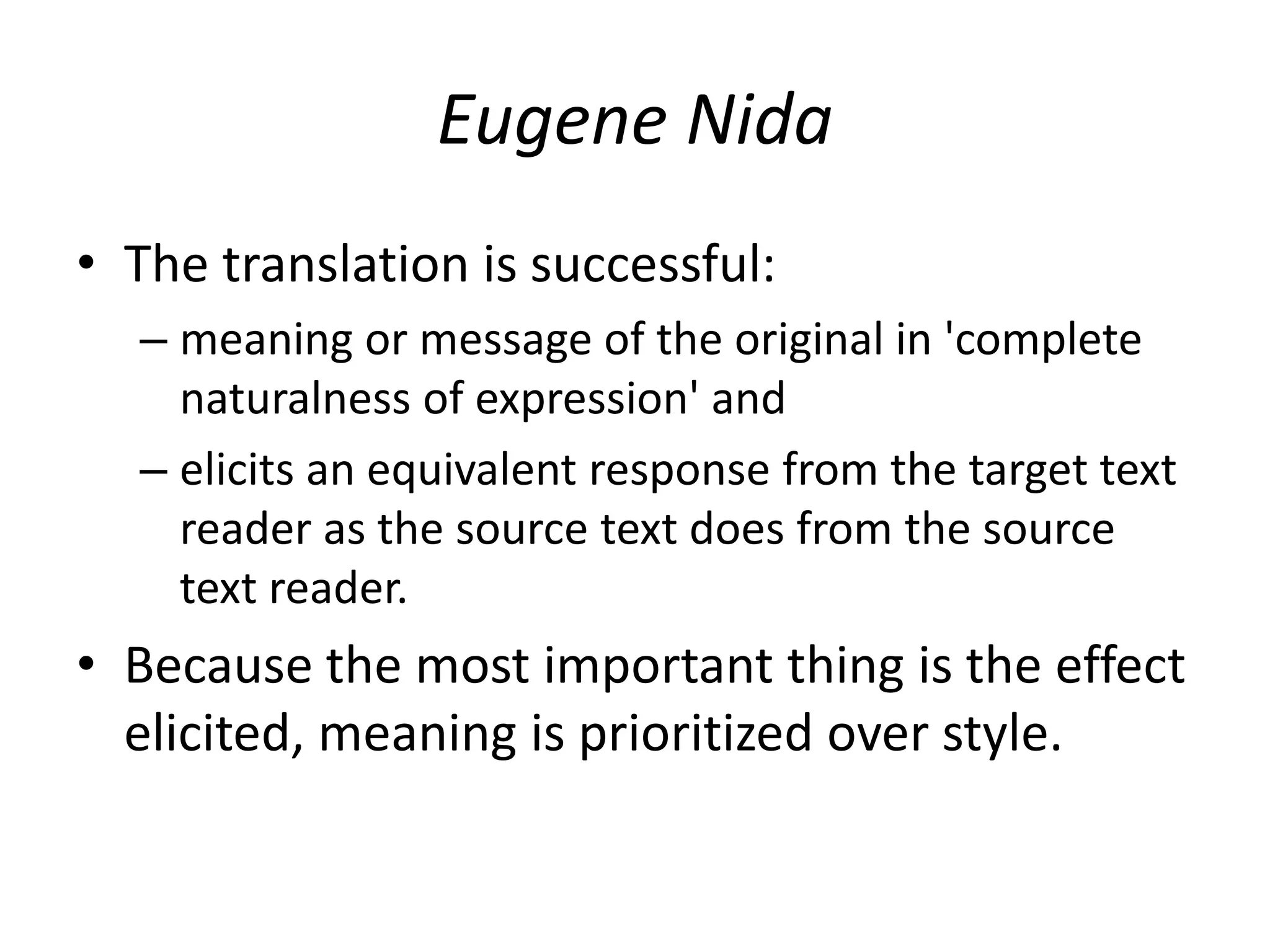 Development of translation theory (ling) | PPTX