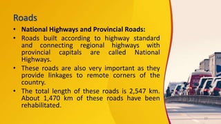 Development of Transport Infrastructure in Afghanistan | PPTX