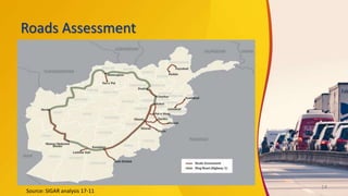 Development of Transport Infrastructure in Afghanistan | PPTX