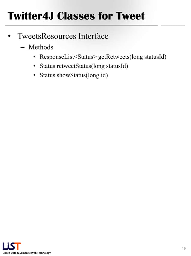 Development of Twitter Application #4 - Timeline and Tweet | PDF