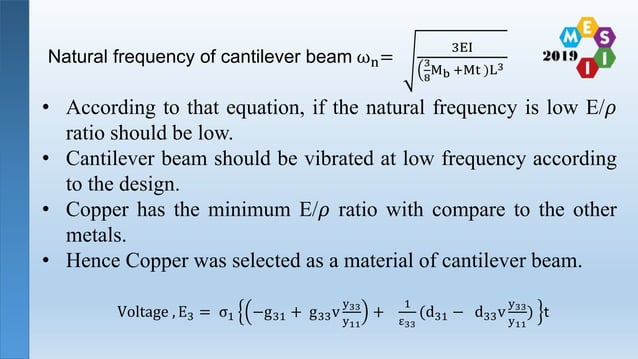 Development of vibration and shock sensor using PZT ceramics | PPT
