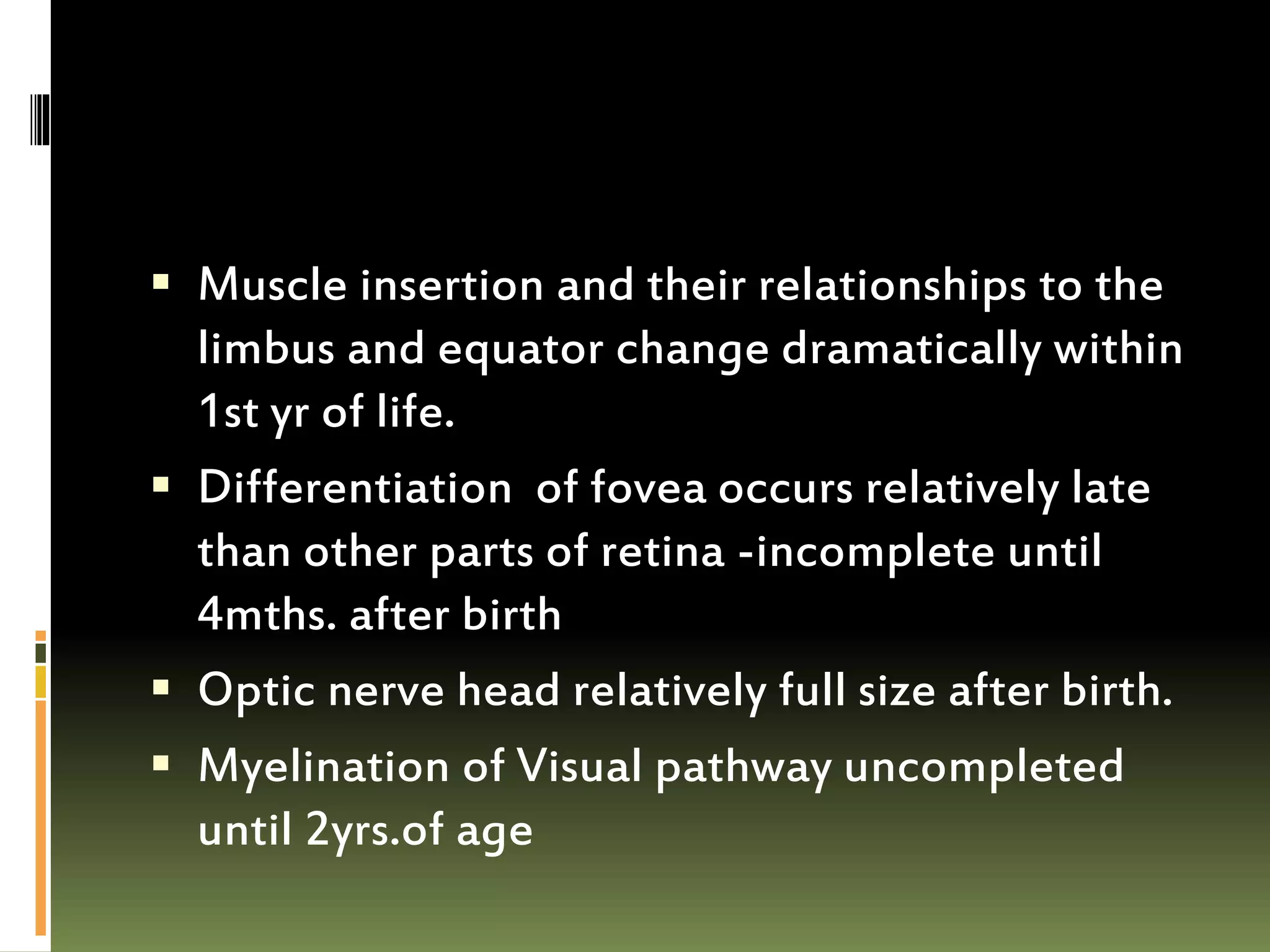Development Of Vision | PPTX