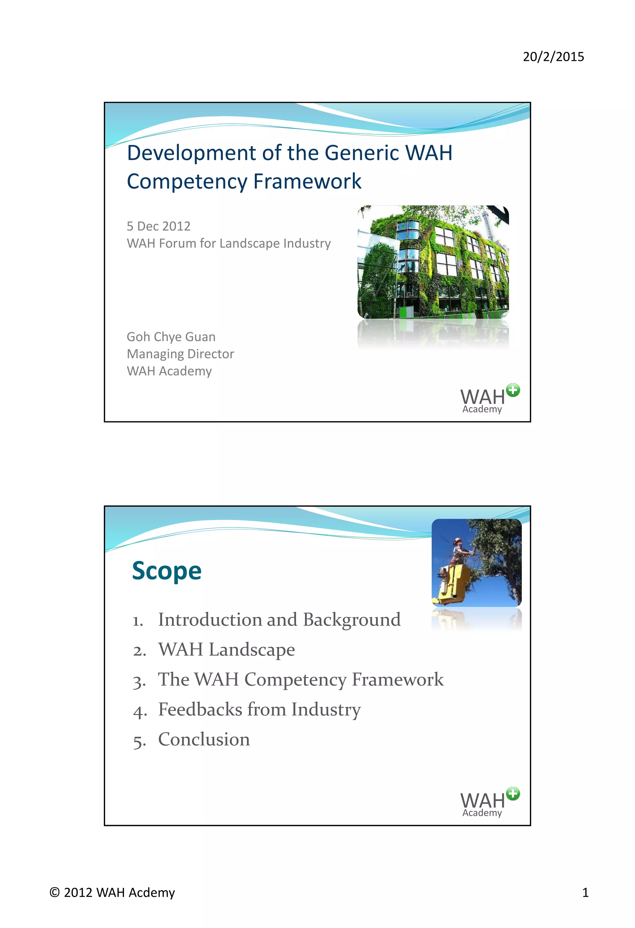 Development of Work at Height Competency Framework | PDF
