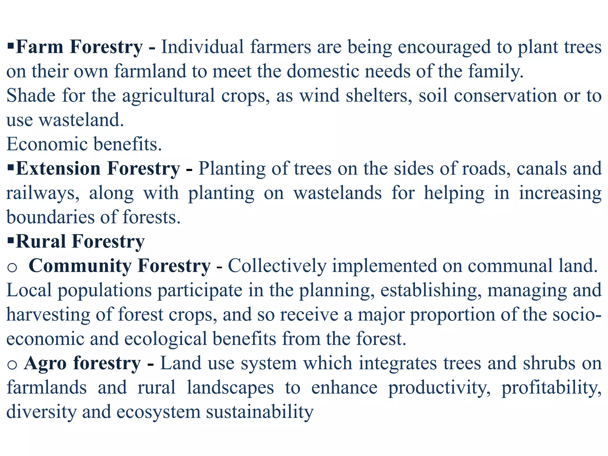 Development of wasteland under social forestry programme | PPTX