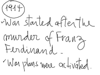 Development of ww1 | PDF