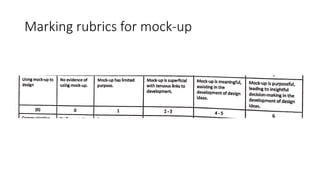 Development on mock up | PPTX