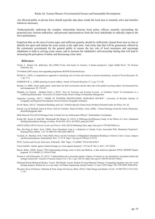 Development Plan for decreasing crime Rates at El Amir Hamad ...