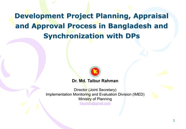 Development Planning and Project Approval Process TA | PDF | Business ...