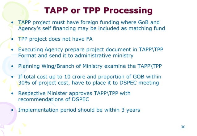 Development Planning and Project Approval Process TA | PDF | Business ...
