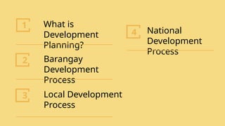 2023: DEVELOPMENT PLANNING PROCESS.pptx | Free Download