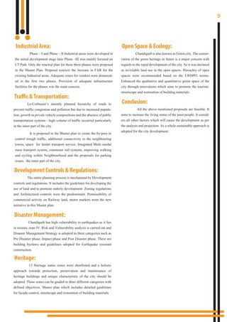 Review of Development Plans/ Master Plans of selected cities of India ...