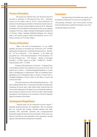 Review of Development Plans/ Master Plans of selected cities of India ...