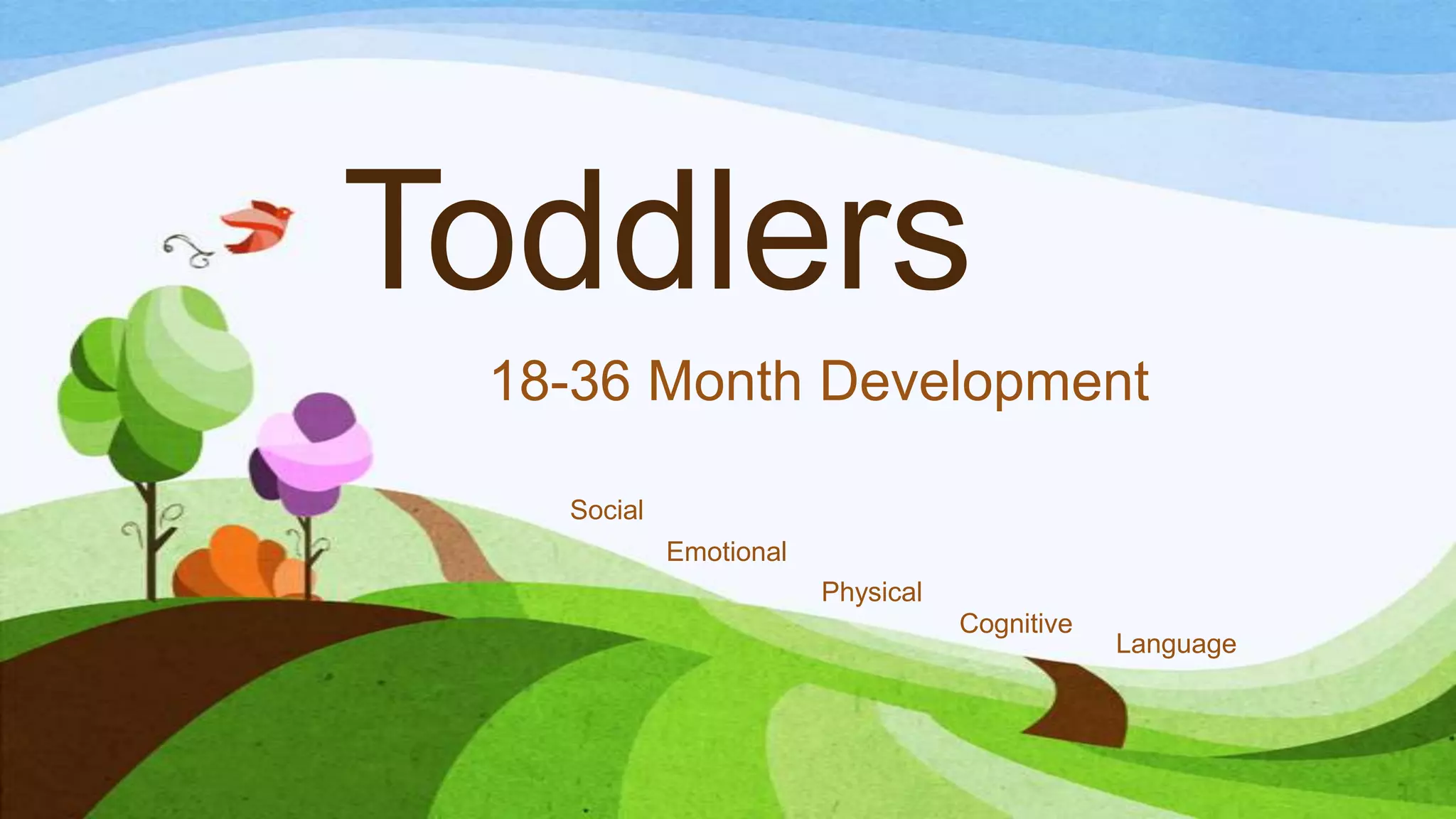 Toddler Development PowerPoint | PPTX