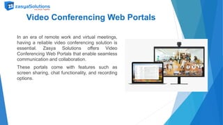 Website Development ppt.pptx | Web Conferencing | Computer Software and Applications
