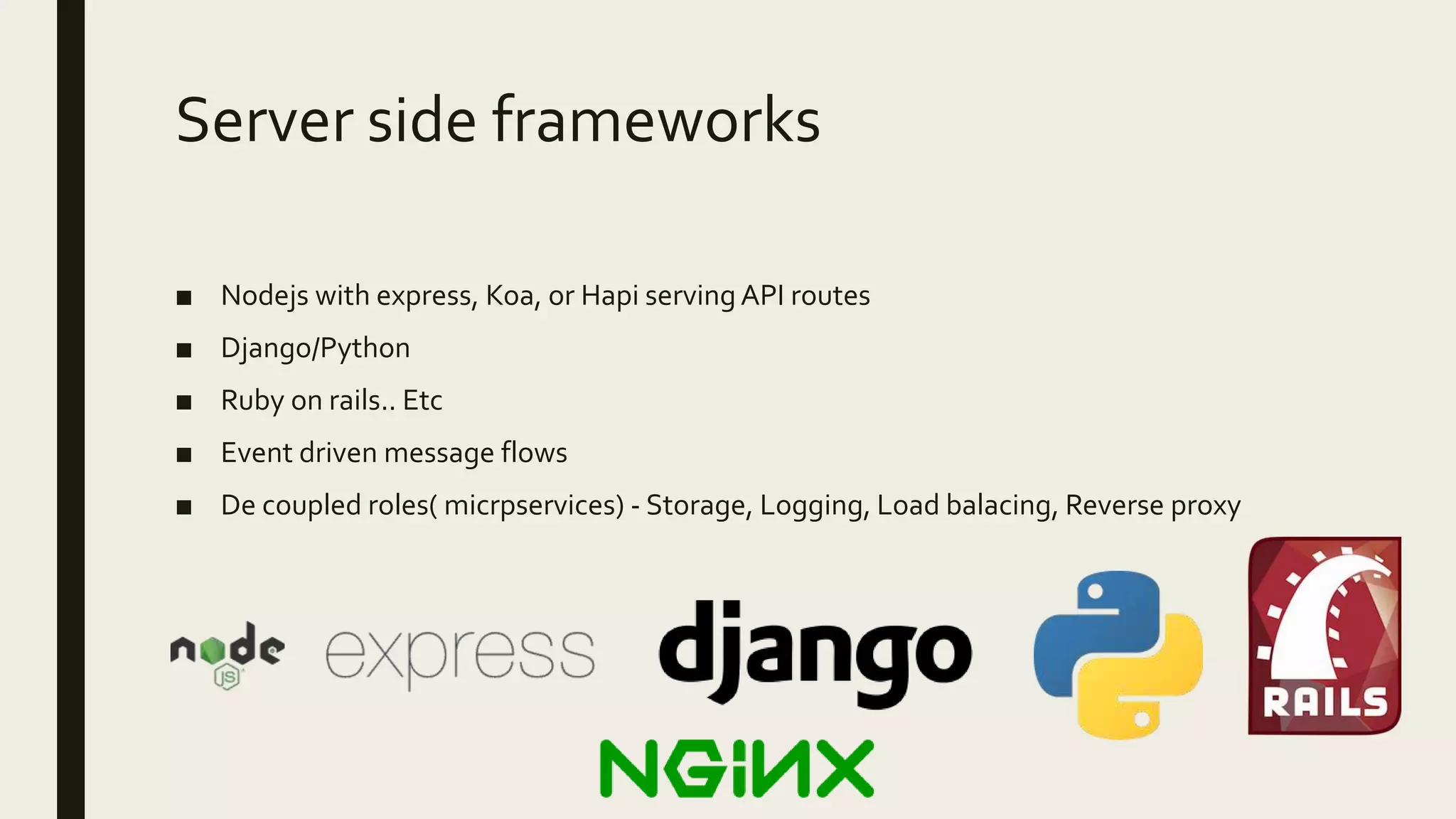 Full Stack Application Development Principles Ppt