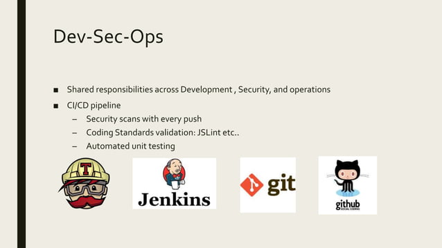 Full Stack Application Development Principles Ppt