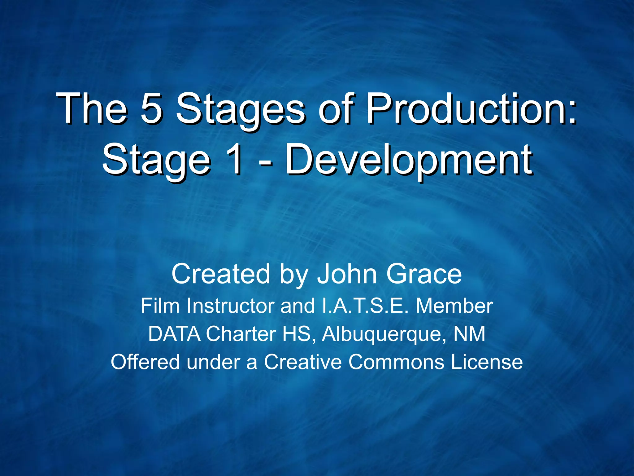 Film Development Process | PPT