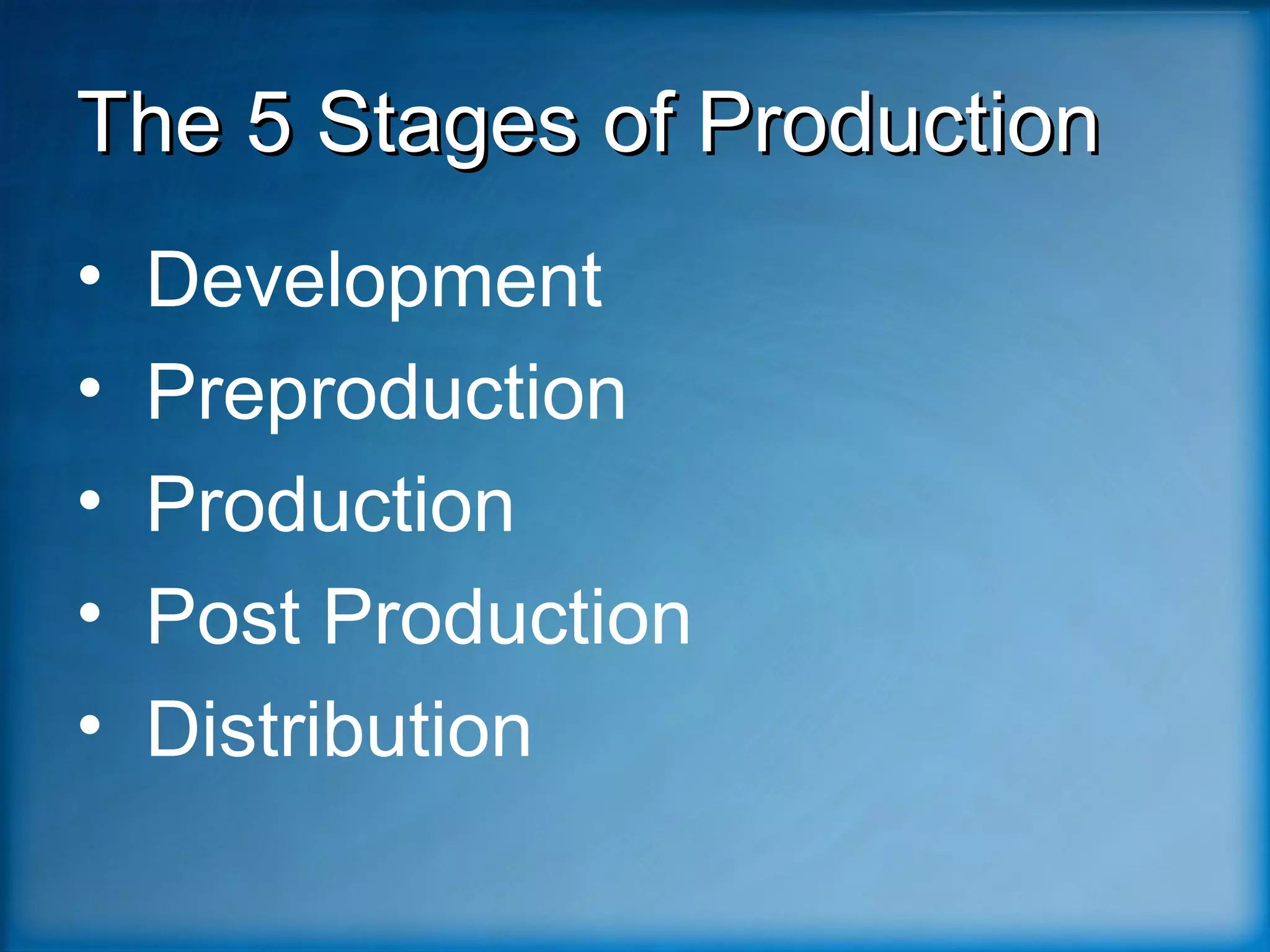 Film Development Process | PPT