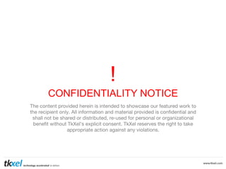 Development Process @ TkXel | PPT