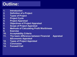 Development project appraisal and sd(L6)1 | PPT