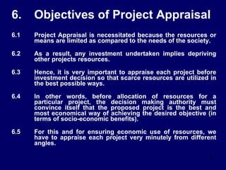 Development project appraisal and sd(L6)1 | PPT