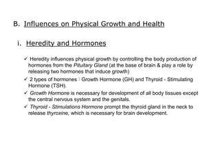 Development psychology (Physical and Cognitive Development in Early ...