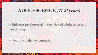 Development Psychology ADOLESCENCE.pptx