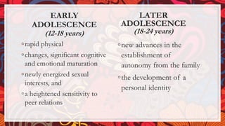 Development Psychology ADOLESCENCE.pptx