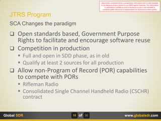 SDR Development scenarios | PPT