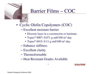 Developments in clear high barrier packaging | PDF