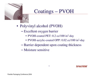 Developments in clear high barrier packaging | PDF