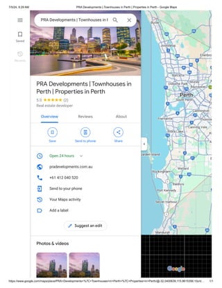 Developments in Perth - PRA.pdf......... | PDF