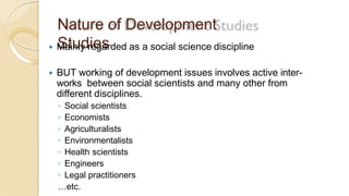 Development studies - presentation .pptx
