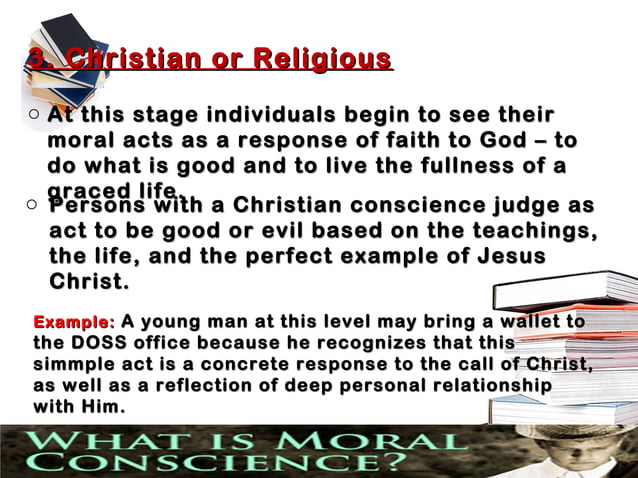 Development stages of conscience | PPT