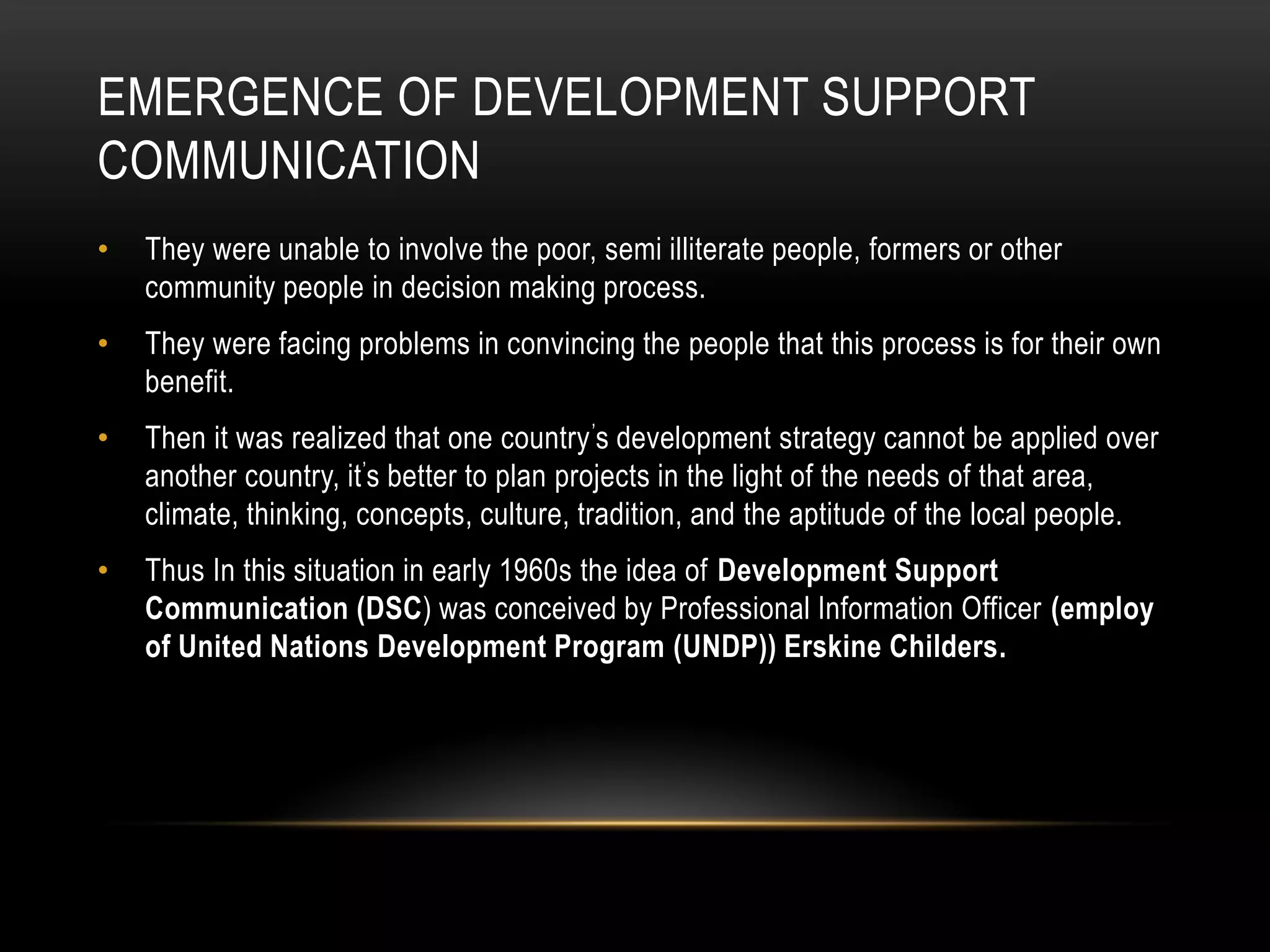 Development Support Communication | PDF