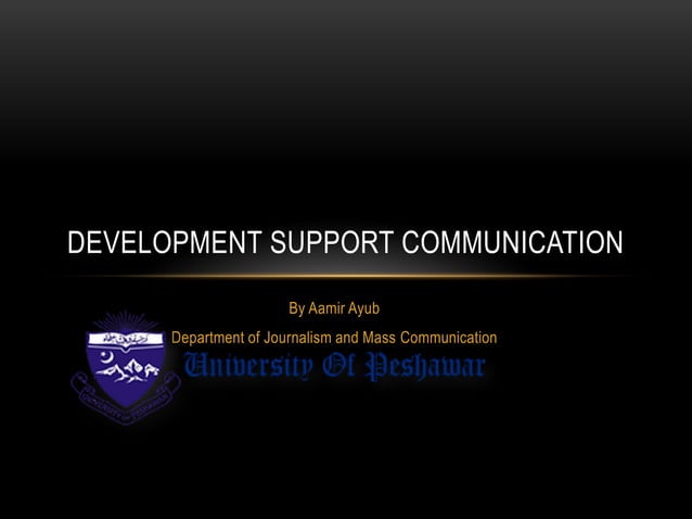 Development Support Communication | PDF