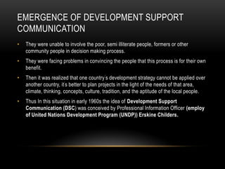 Development Support Communication | PDF