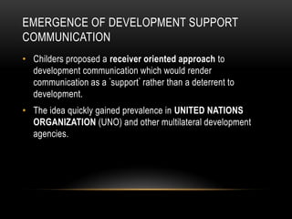 Development Support Communication | PDF