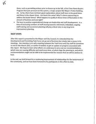 Development and Permitting Task Force report | PDF