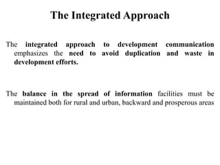 Development theories and approaches | PPT