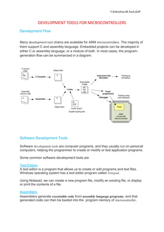 DEVELOPMENT TOOLS FOR MICROCONTROLLERS.pdf | Programming Languages | Computing