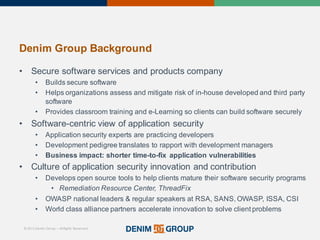 SecDevOps: Development Tools for Security Pros | PDF