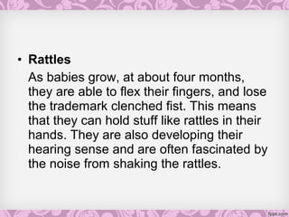 Development toys for babies | PPT