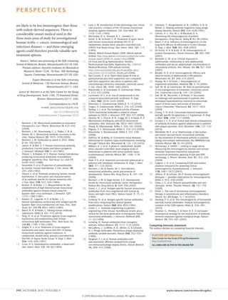 Development trends for human monoclonal antibody therapeutics | PDF