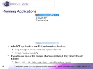 Development With eRCP | PPT