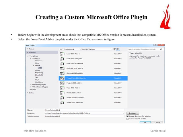 Develop MS Office Plugins | PPT