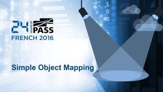 Développer avec un Simple Object Mapping Toolkit pour SQL Server | PPTX