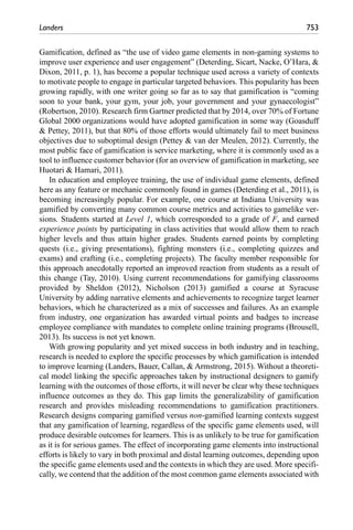 Developing a Theory of Gamified Learning: Linking Serious Games and ...